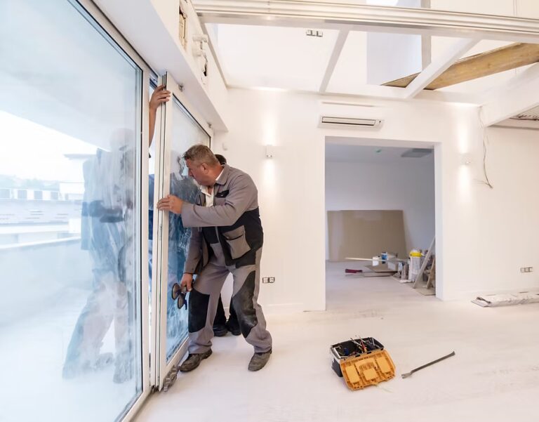 Pose de chassis en aluminium